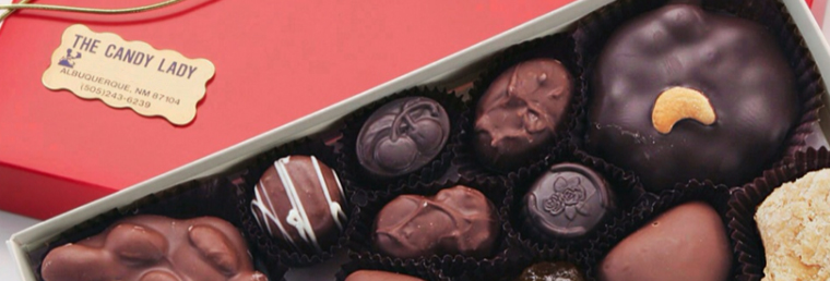 CANDY LADY Box Close Up 1 – The Candy Lady